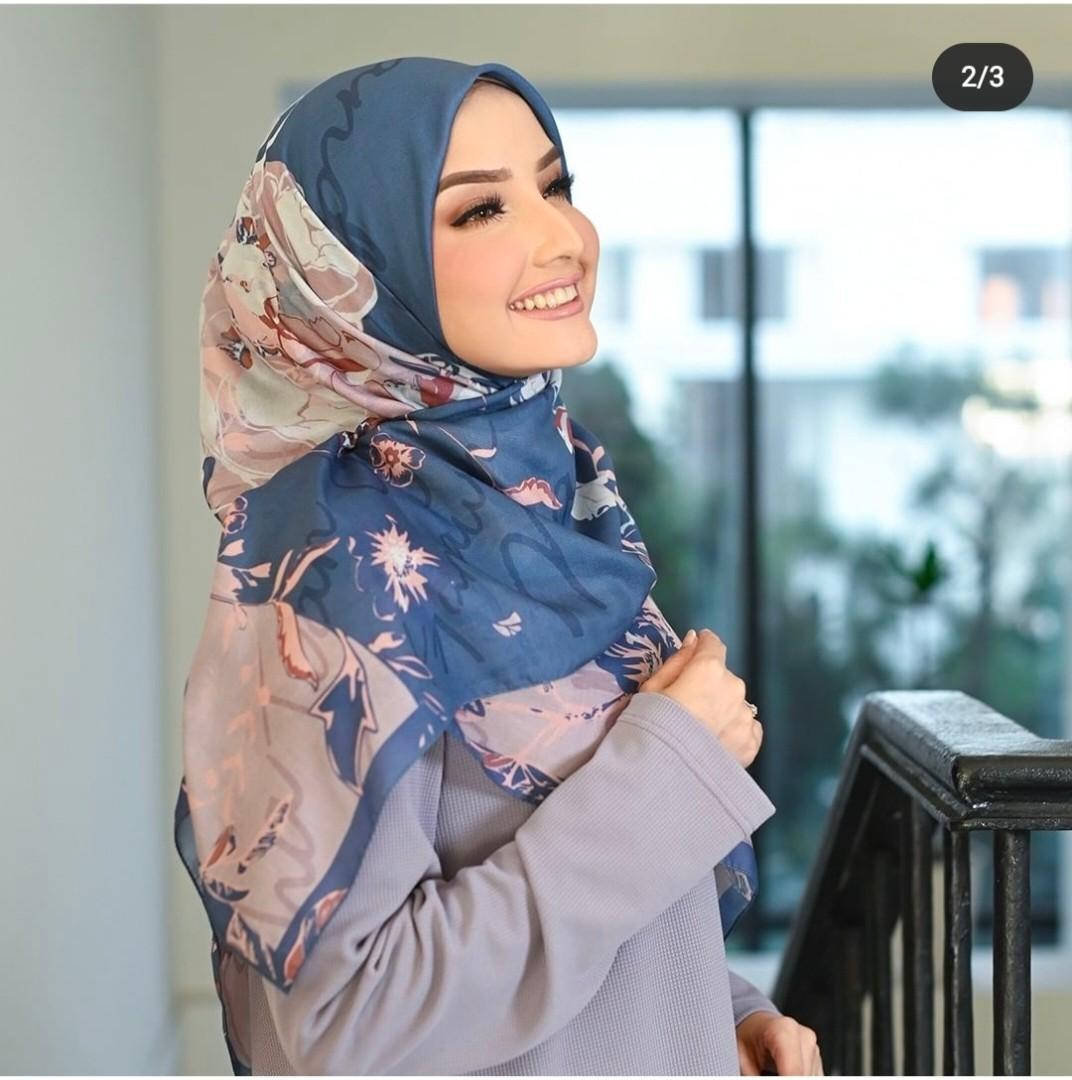 Hijab mandja ivan gunawan (original), Fesyen Wanita, Muslim Fashion ...