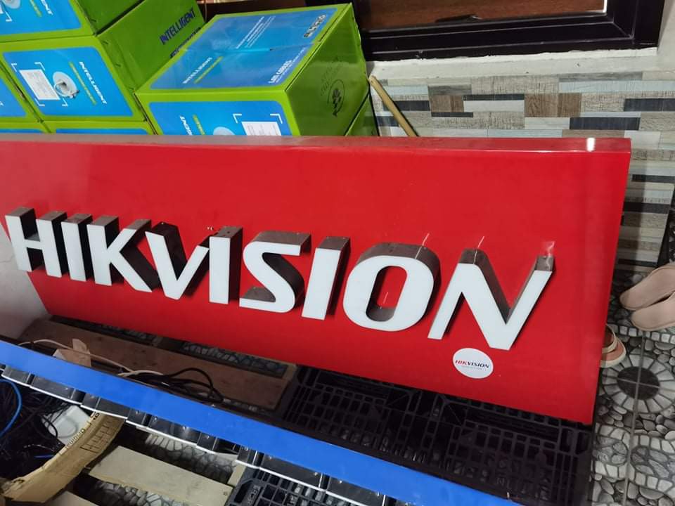 HIKVISION ACRYLIC SIGNAGE, Everything Else, Others on Carousell