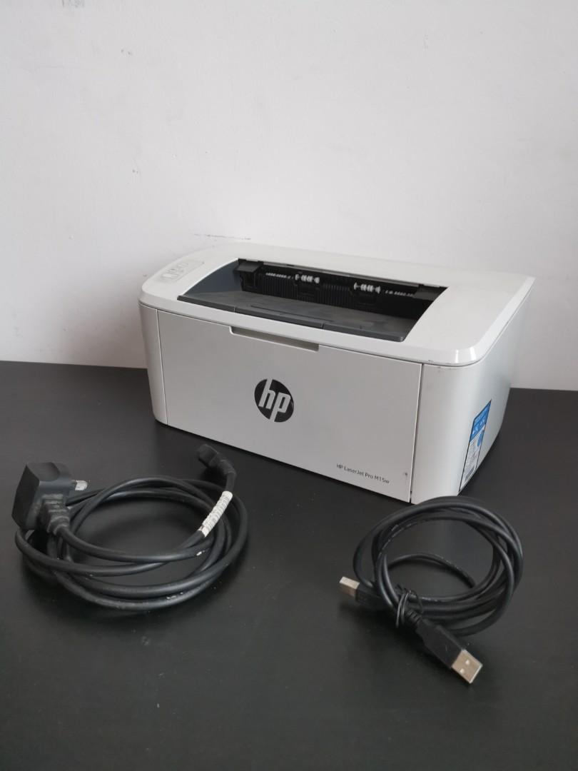 Hp laserjet Pro m15w Printer, Computers & Tech, Printers, Scanners ...