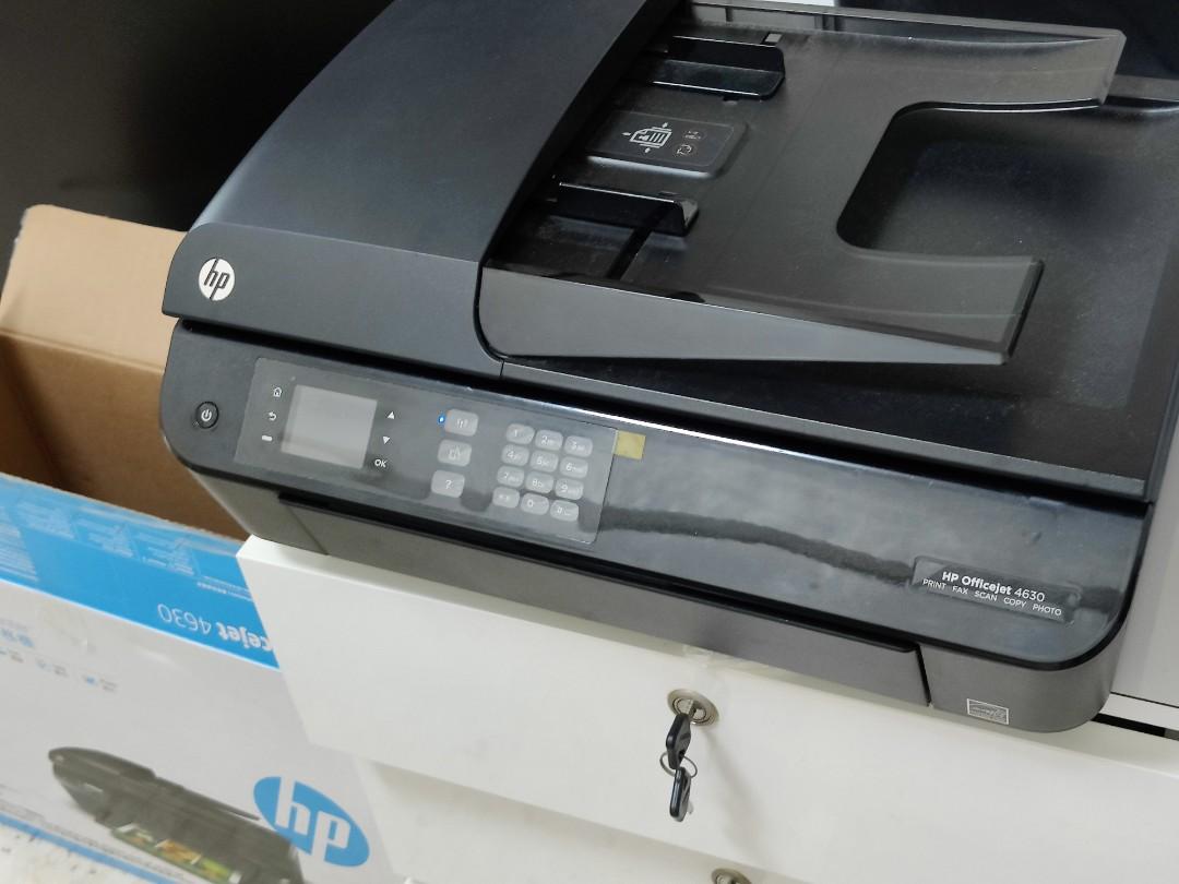 HP Officejet 4630 e-All-in-One Printer FUNCTIONS - Print, copy, scan ...