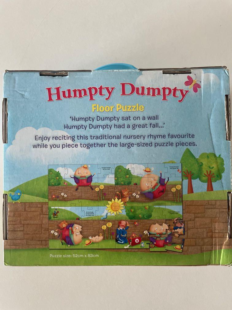 Humpty Dumpty Floor Puzzle, Hobbies & Toys, Toys & Games on Carousell