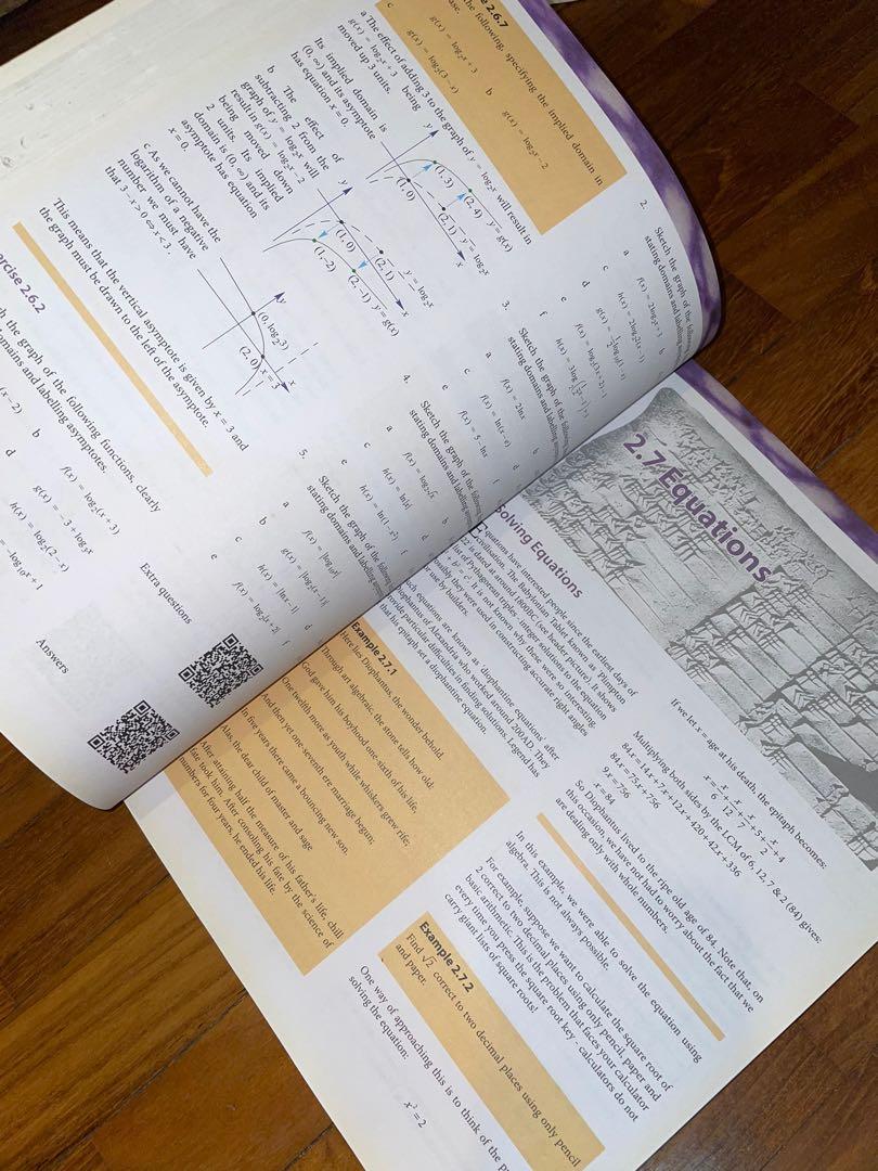 IB SL MATHS TEXTBOOK, Hobbies & Toys, Books & Magazines, Textbooks on ...