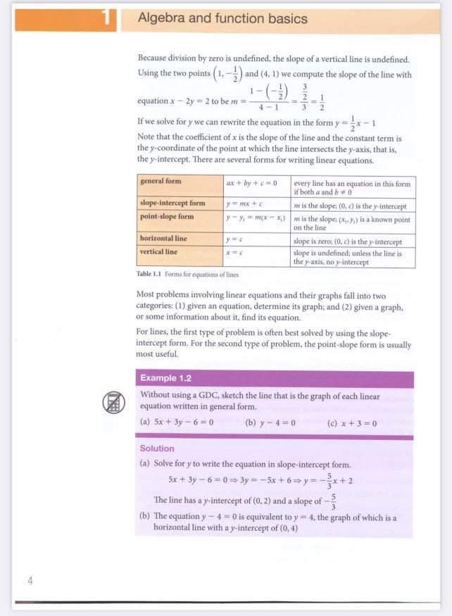 IB SL math textbook , Hobbies & Toys, Books & Magazines, Textbooks on ...