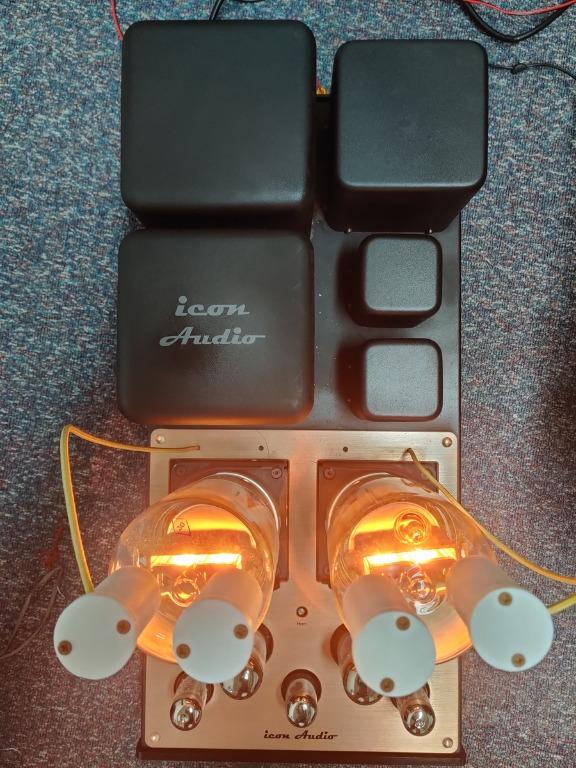 Icon Audio GU81 Mono Blocks 250 Watts of Triode Power Award Winning ...