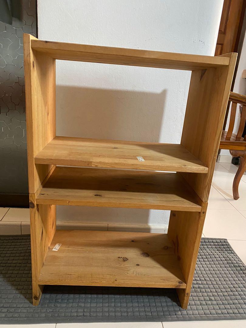 IKEA RAST Pine wood side table x 2, Furniture & Home Living, Furniture ...