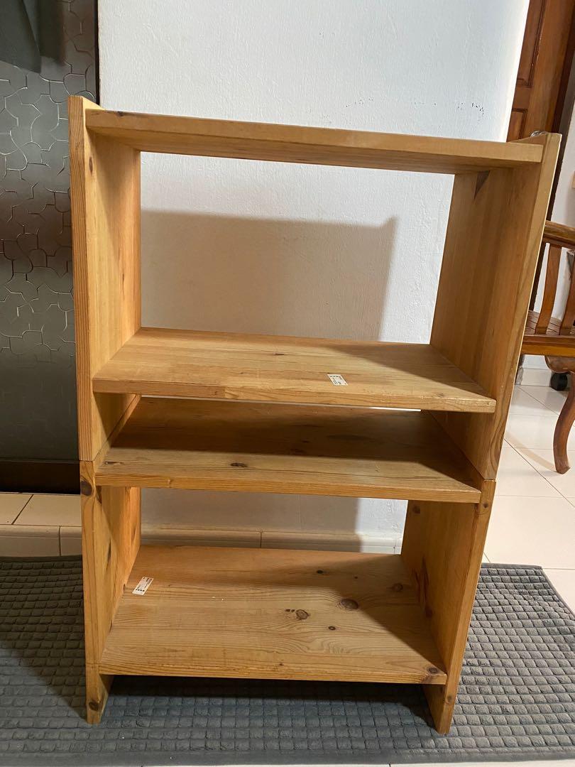 IKEA RAST Pine wood side table x 2, Furniture & Home Living, Furniture ...