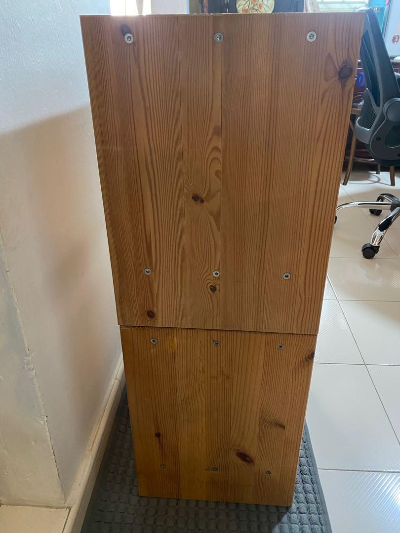 IKEA RAST Pine wood side table x 2, Furniture & Home Living, Furniture ...