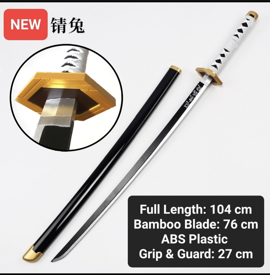 (PO) NEW Demon Slayer Sabito Cosplay Sword, Hobbies & Toys, Memorabilia ...
