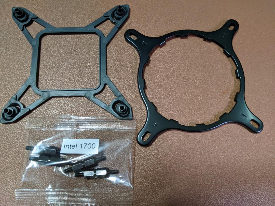 Intel 12th Gen LGA1700 mounting kit for NZXT Kraken X/Z series AIO CPU ...