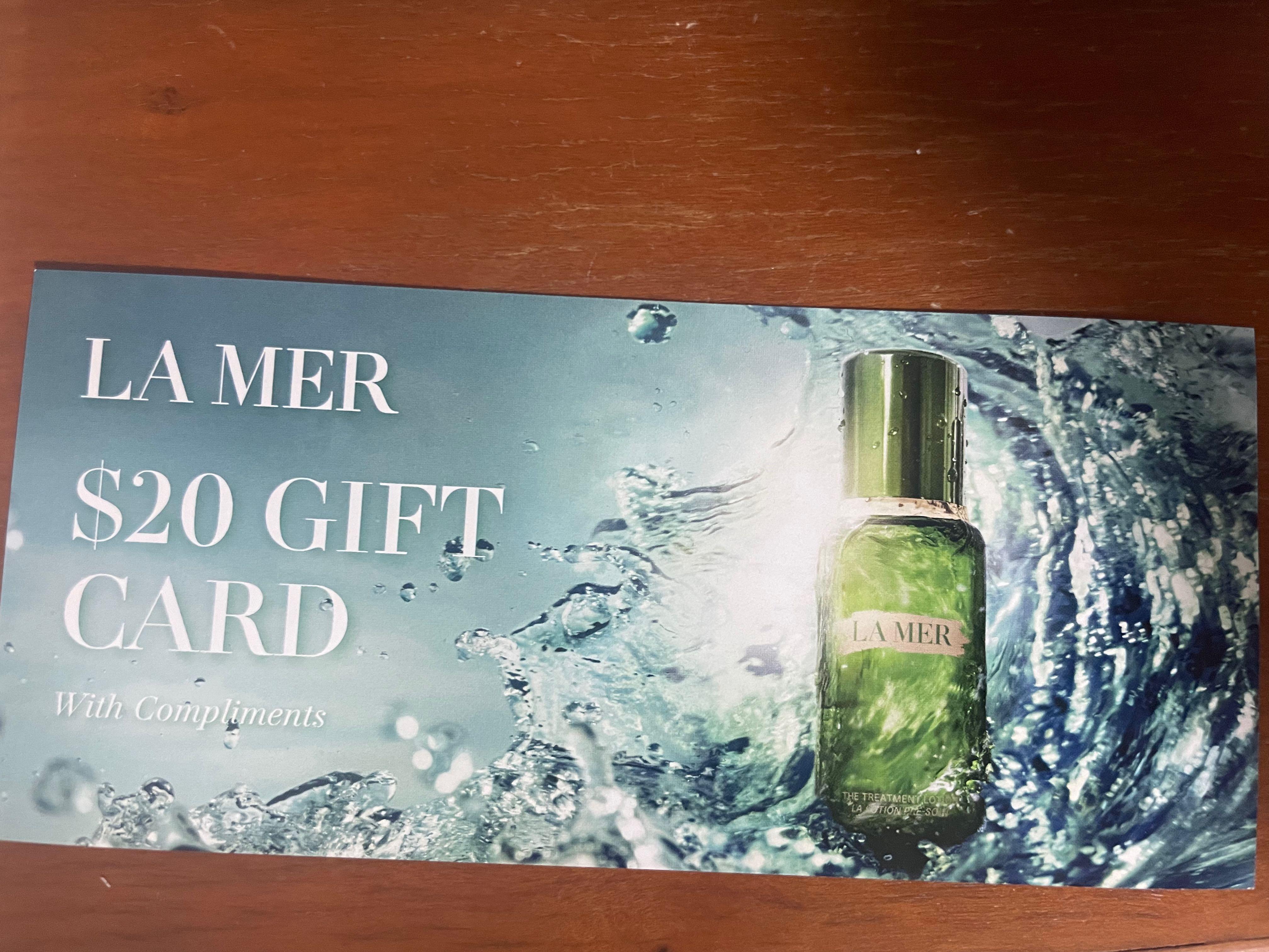 La Mer $20 voucher, Tickets & Vouchers, Vouchers on Carousell