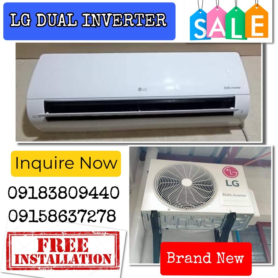 Lg Dual Inverter Split Type Aircon, TV & Home Appliances, Air ...
