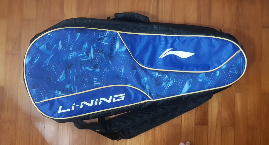 Li-Ning Badminton Bag, Sports Equipment, Sports & Games, Racket & Ball ...