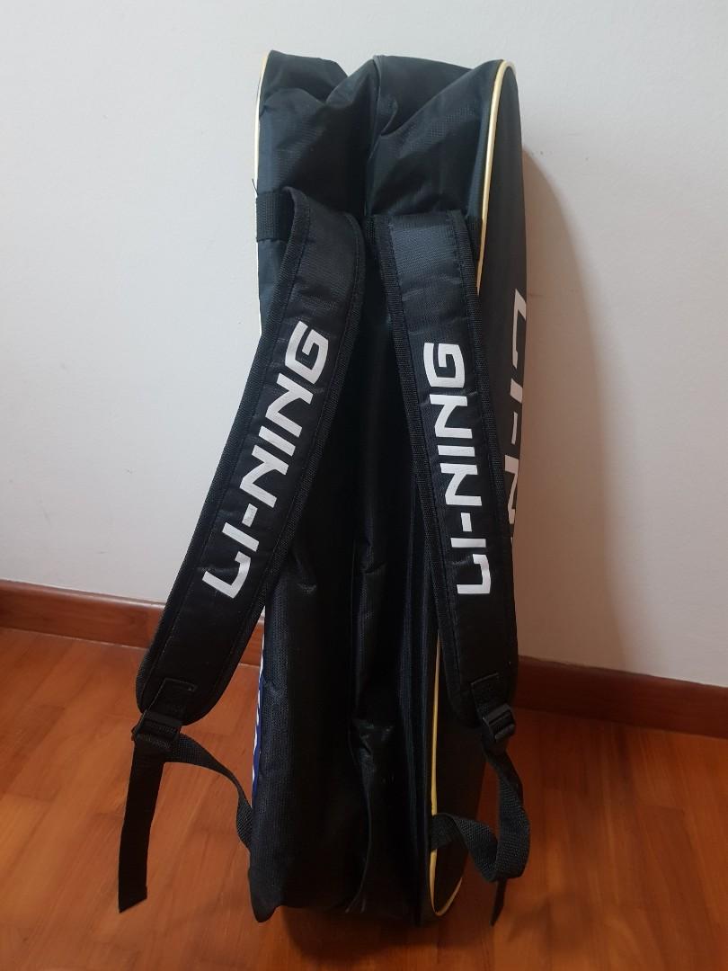 Li-Ning Badminton Bag, Sports Equipment, Sports & Games, Racket & Ball ...