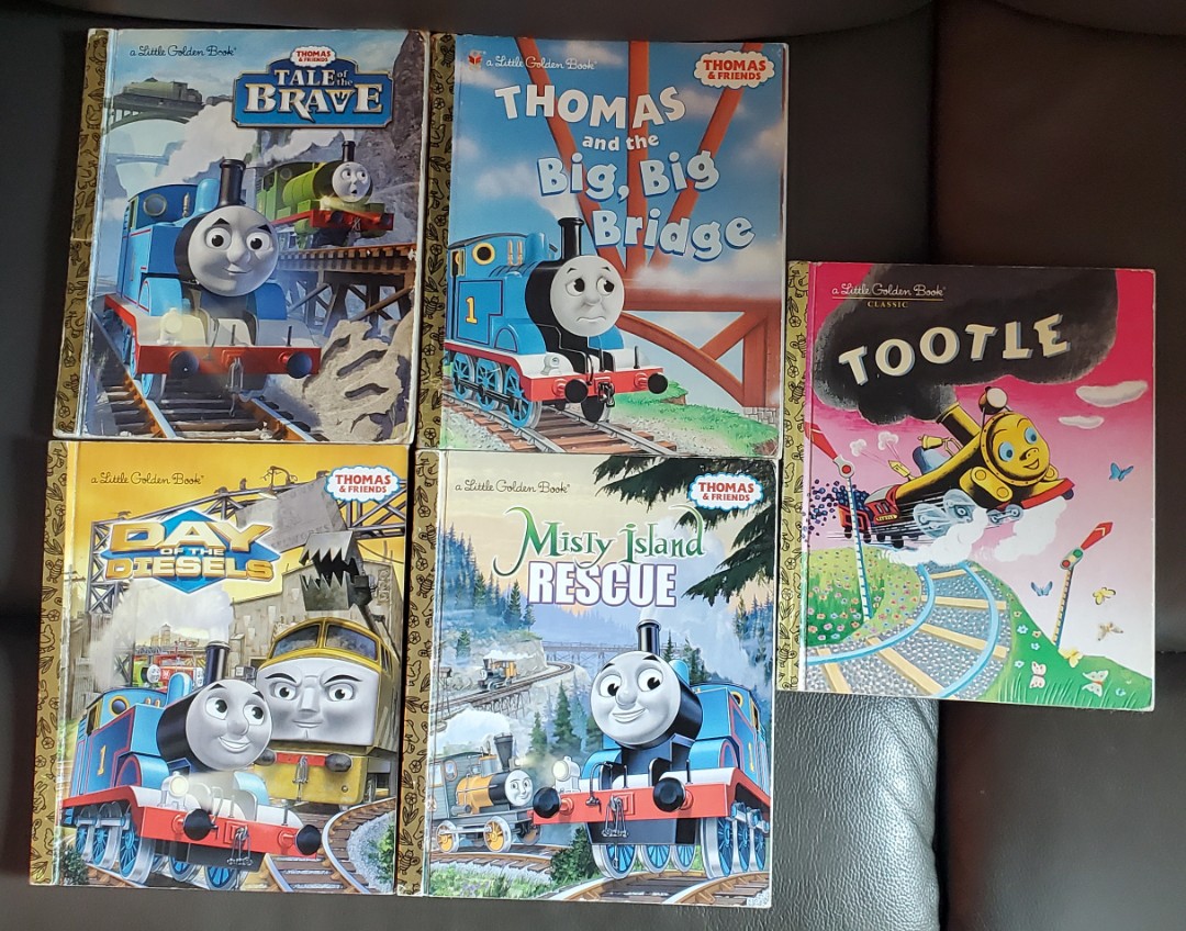 Little Golden Book - Thomas & friends, 興趣及遊戲, 書本 & 文具, 兒童書籍 - Carousell