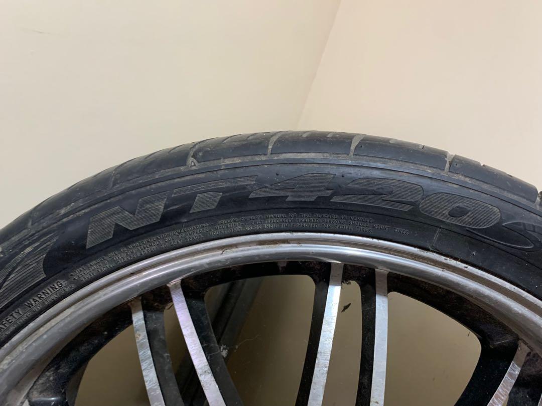 Nitto Tires NT420 with Advanti Mags, Car Parts & Accessories, Mags and ...