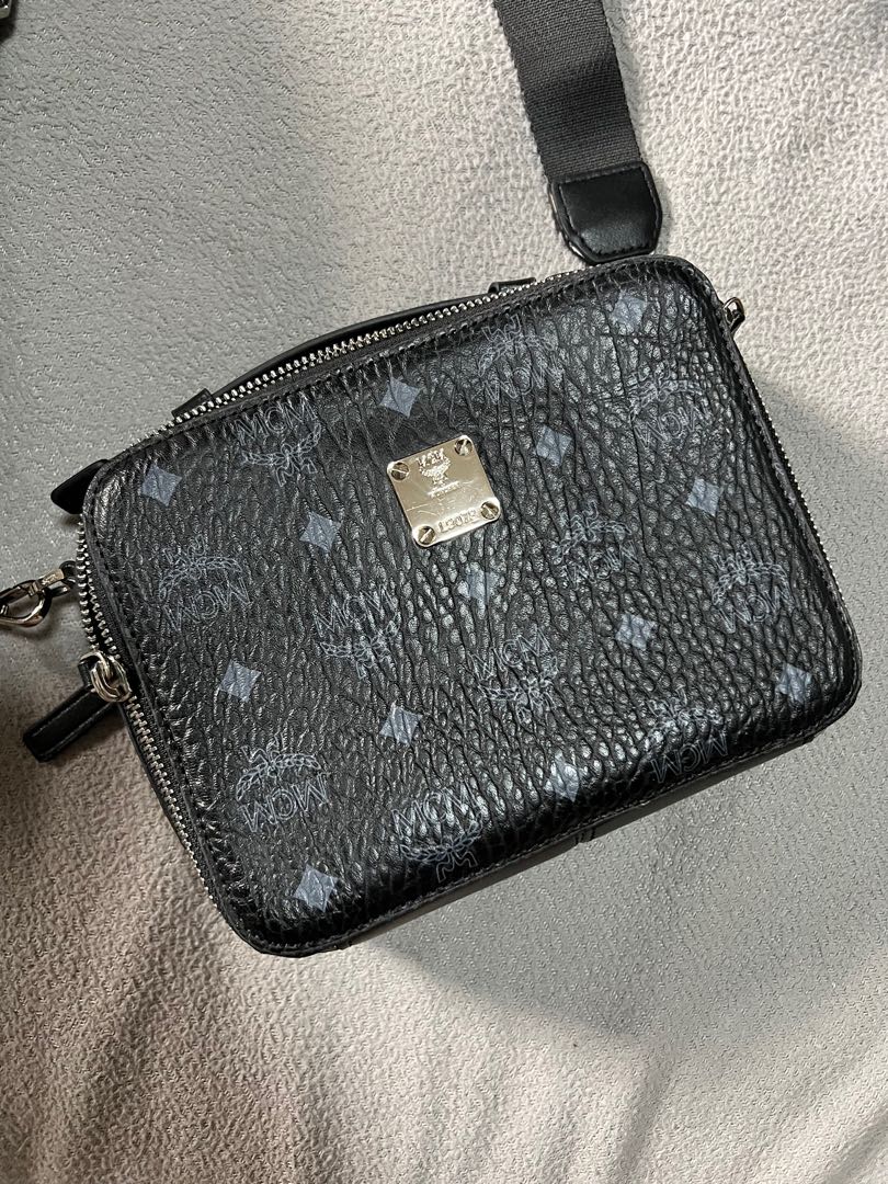 MCM Klassik Crossbody Box Bag, Luxury, Bags & Wallets on Carousell
