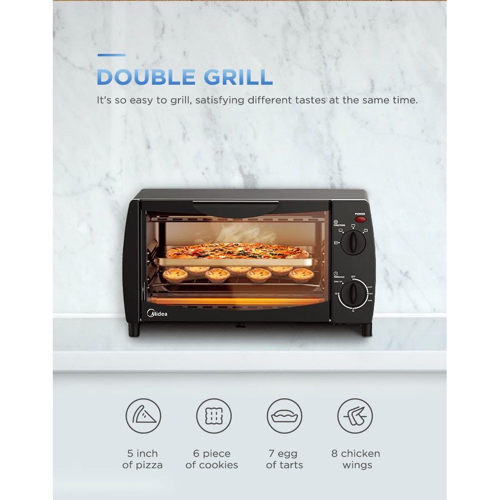 [Midea] 10L Toaster Oven, Furniture & Home Living, Kitchenware ...