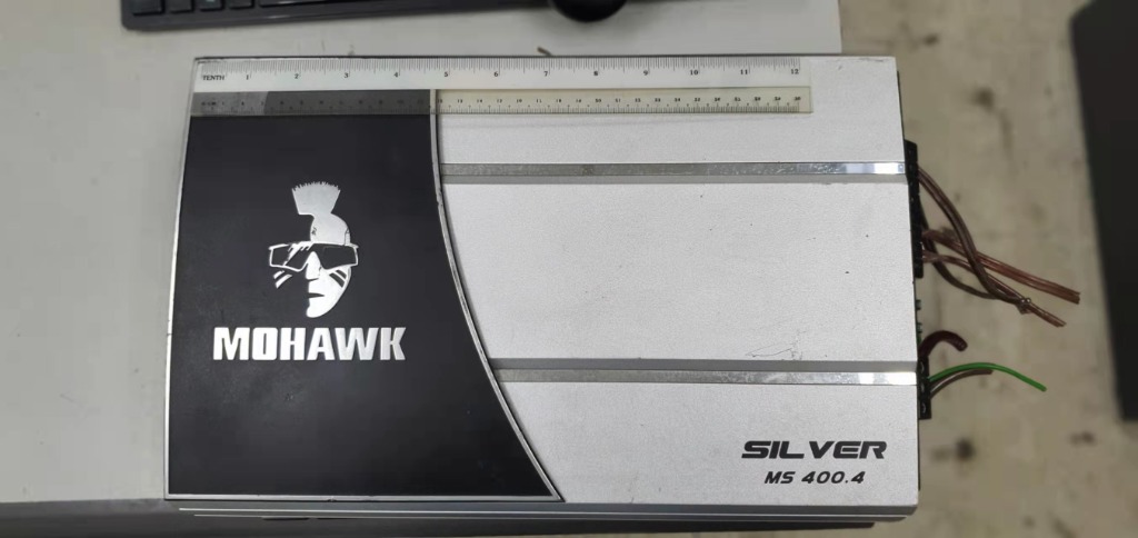 MOHAWK MS-400.4 Amplifier, M2125 MOSFET POWER AMPLIFIER and MC-625 6.5 ...