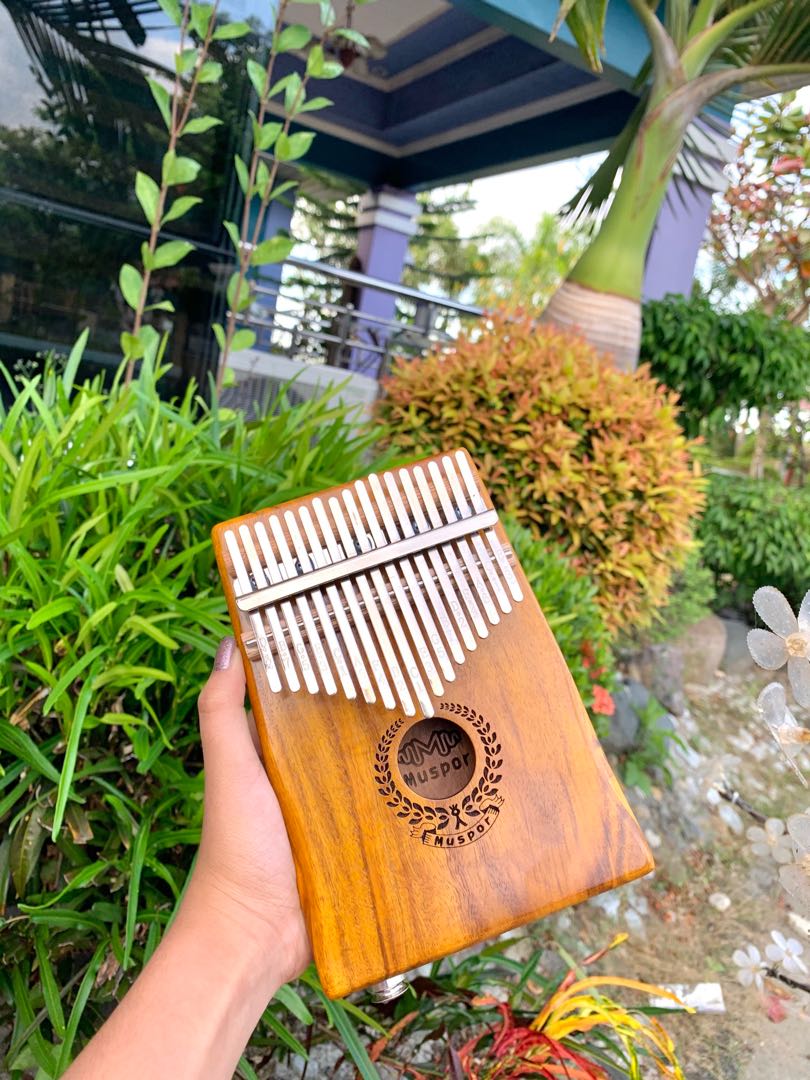 Muspor Kalimba with Amplifier, Hobbies & Toys, Music & Media, Musical ...