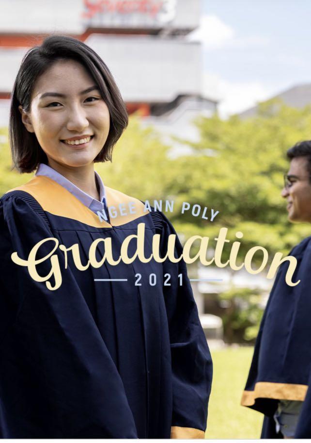 Ngee Ann Polytechnic Graduation Gown, Women's Fashion, Coats, Jackets ...