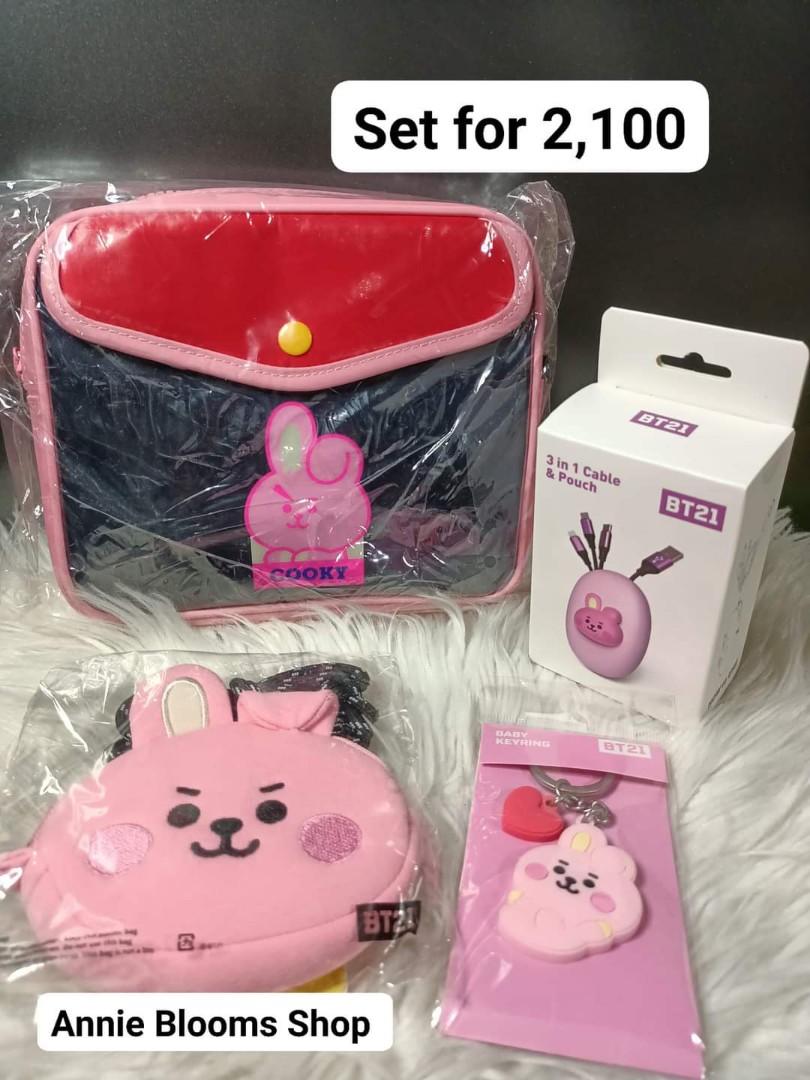 Official BT21 Cooky set Merch, Hobbies & Toys, Memorabilia ...