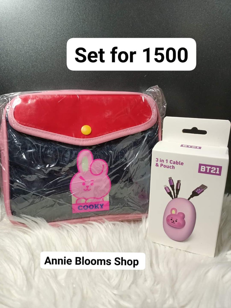 Official BT21 Cooky set Merch, Hobbies & Toys, Memorabilia ...