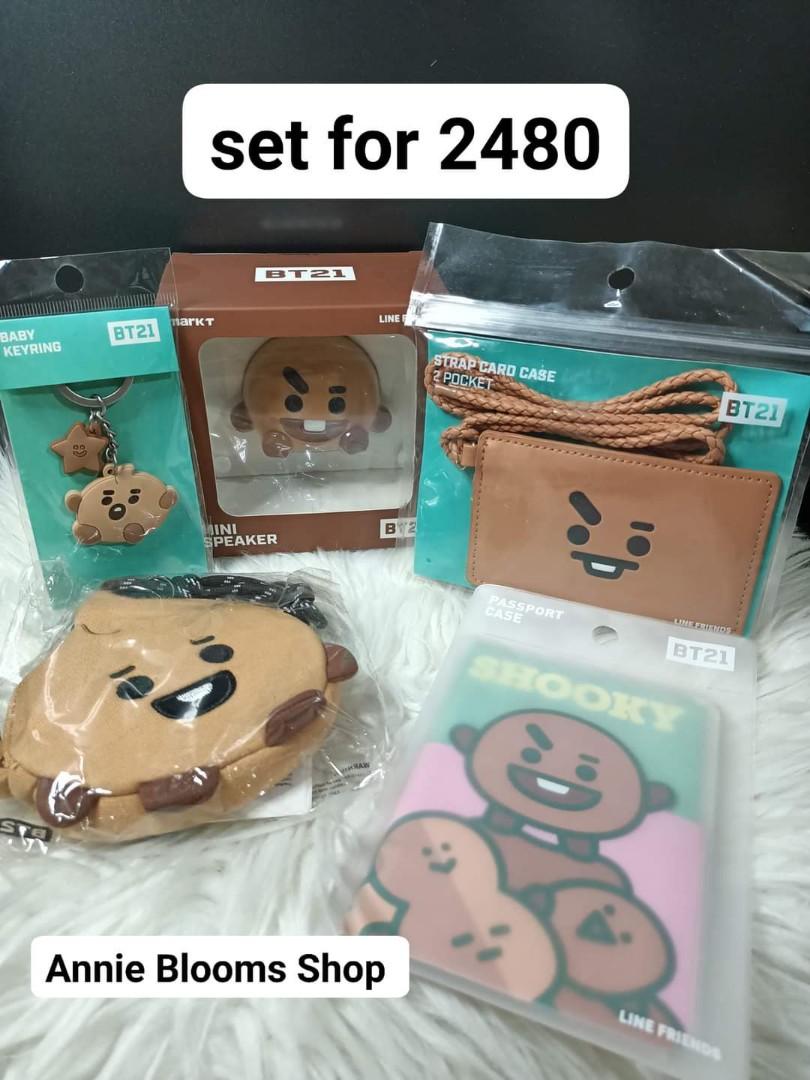 Official BT21 Shooky Merch set, Hobbies & Toys, Memorabilia ...