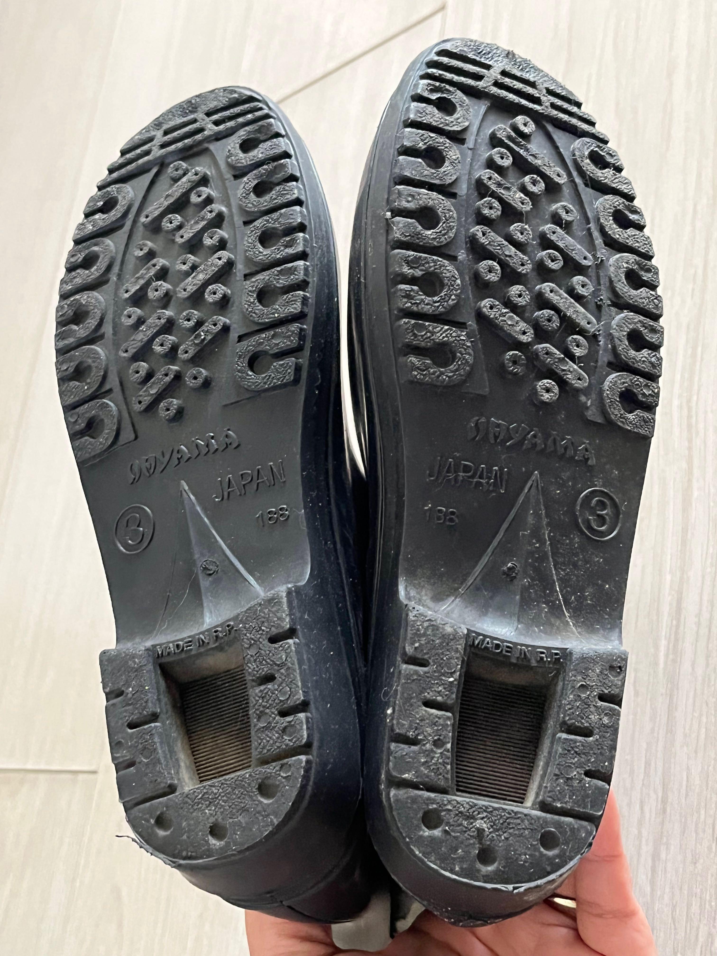 Ohyama Japan Black Rubber Rain Boots (Wellingtons) for Kids Size 3 ...