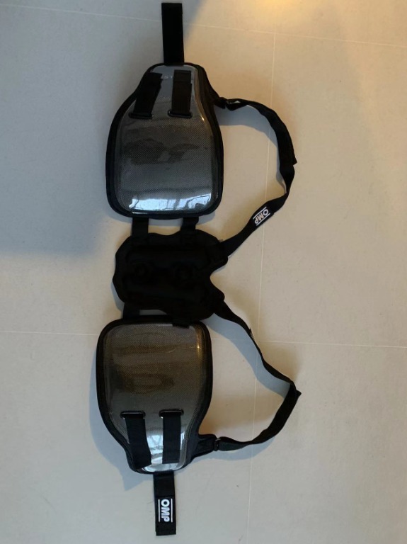 OMP Carbon Rib Waistcoat, Motorcycles, Motorcycle Accessories on Carousell