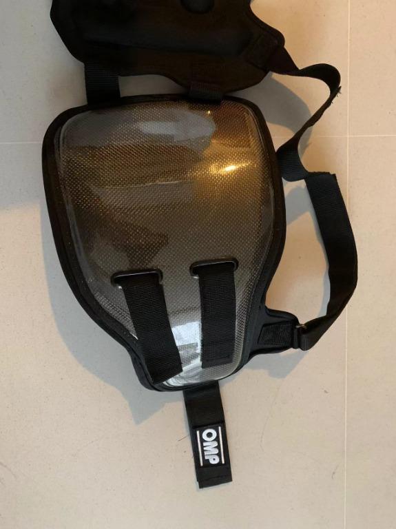 OMP Carbon Rib Waistcoat, Motorcycles, Motorcycle Accessories on Carousell