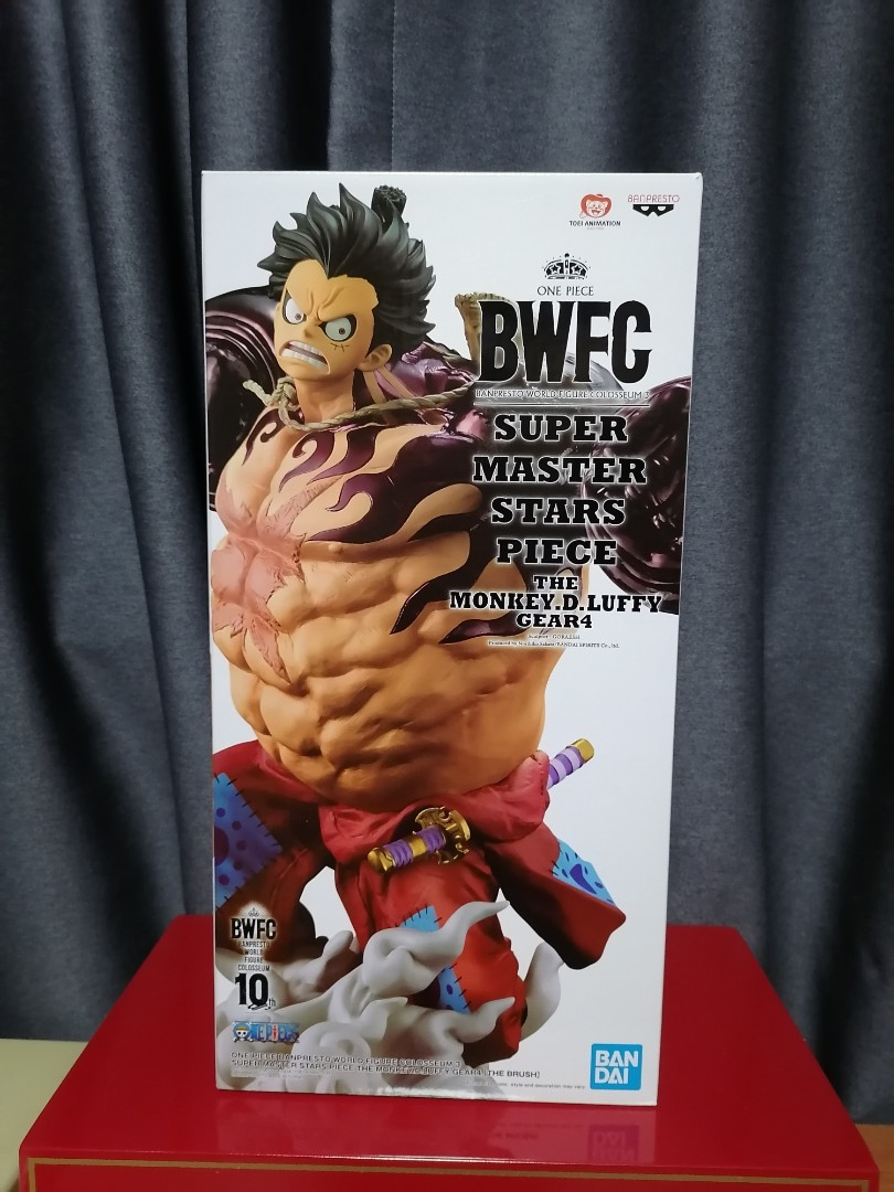 One Piece BWFC 3 Super Master Stars Piece The Monkey D Luffy Gear 4 / The Brush, Hobbies & Toys ...