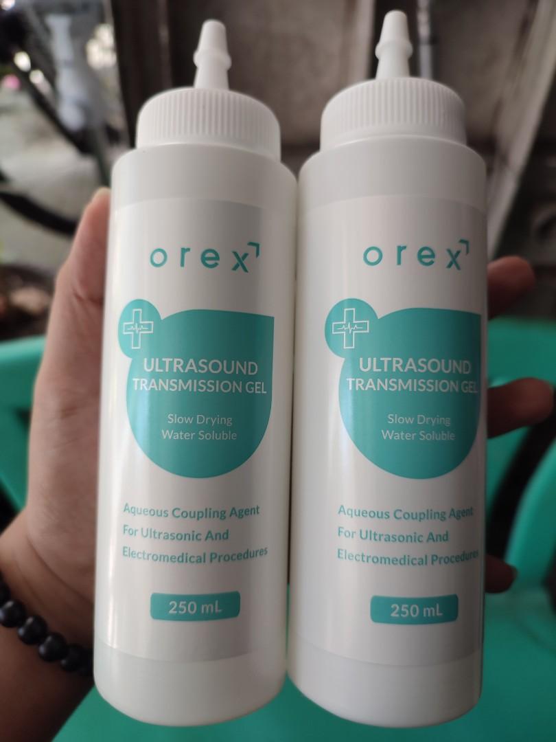 Orex Ultrasound Transmission Gel, Health & Nutrition, Medical Supplies ...