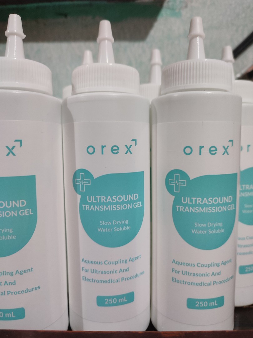 Orex Ultrasound Transmission Gel, Health & Nutrition, Medical Supplies ...