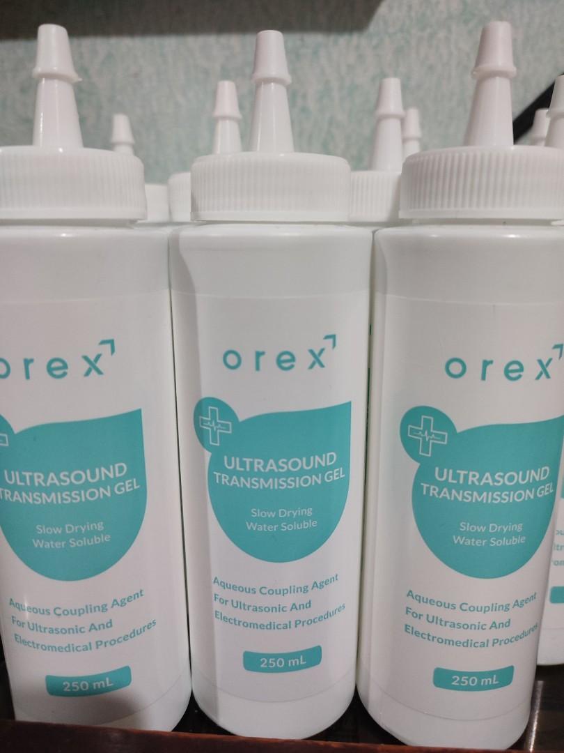 Orex Ultrasound Transmission Gel, Health & Nutrition, Medical Supplies ...