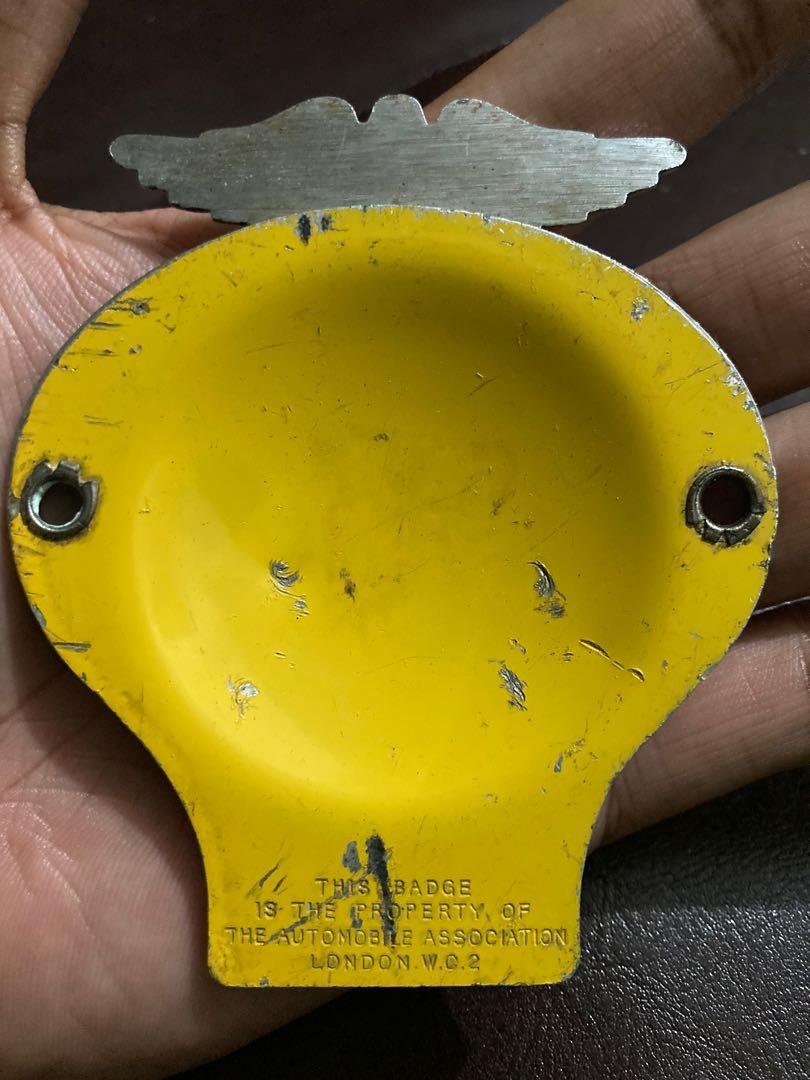Original 1960’s AA Motorcycle/ Scooter Badge for Lambretta Vespa ...