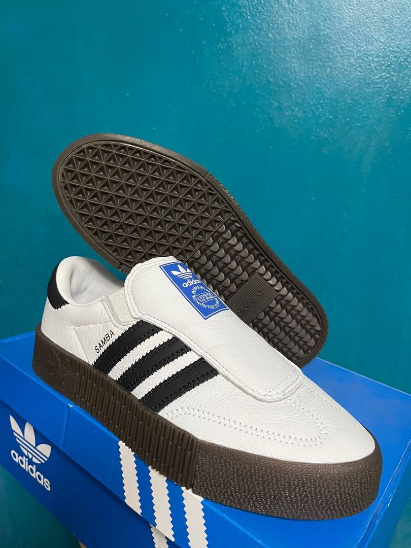 Original Adidas Sambarose Eazy Slip on, Women's Fashion, Footwear ...