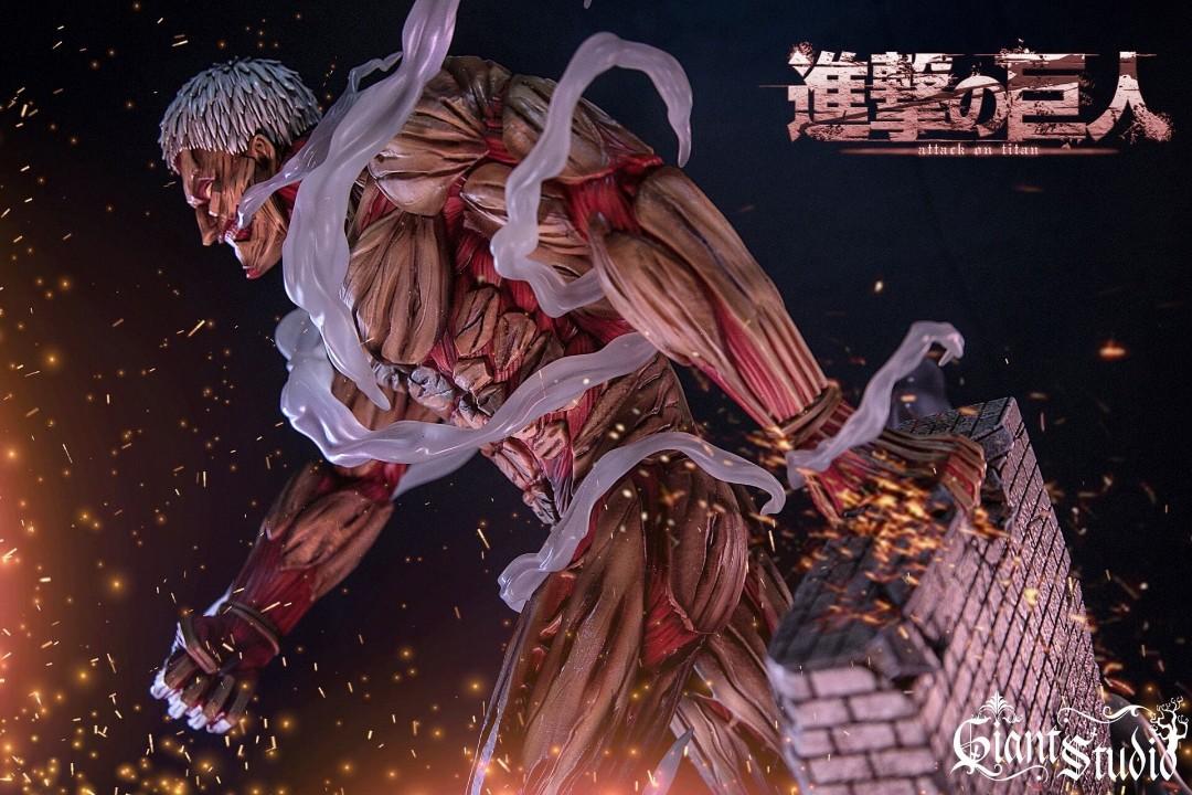 [Overseas Stock] Attack On Titan Giant Studio Reiner Armored Titan gk ...