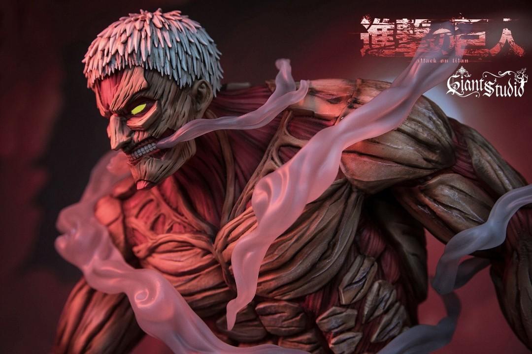 [Overseas Stock] Attack On Titan Giant Studio Reiner Armored Titan gk ...