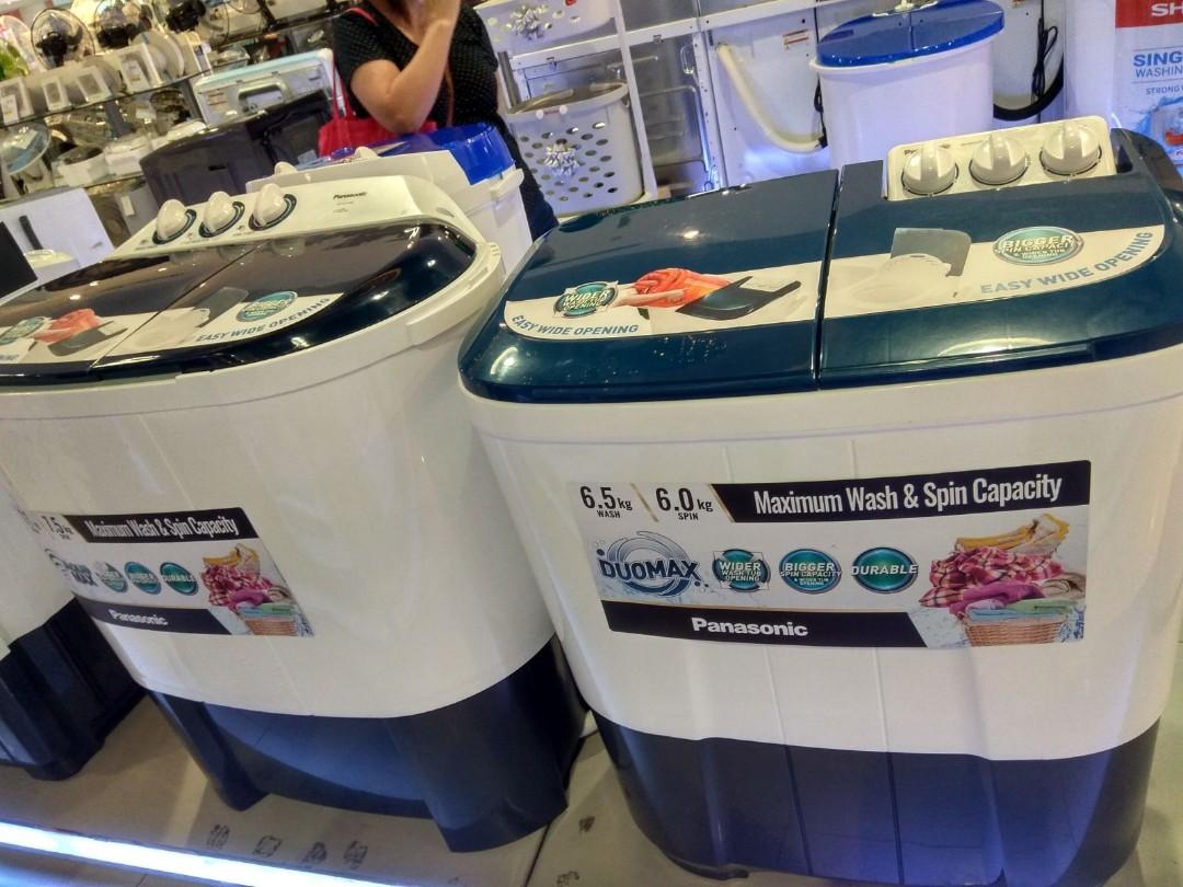 PANASONIC WASHING single tub/twin tub/dryer, TV & Home Appliances ...