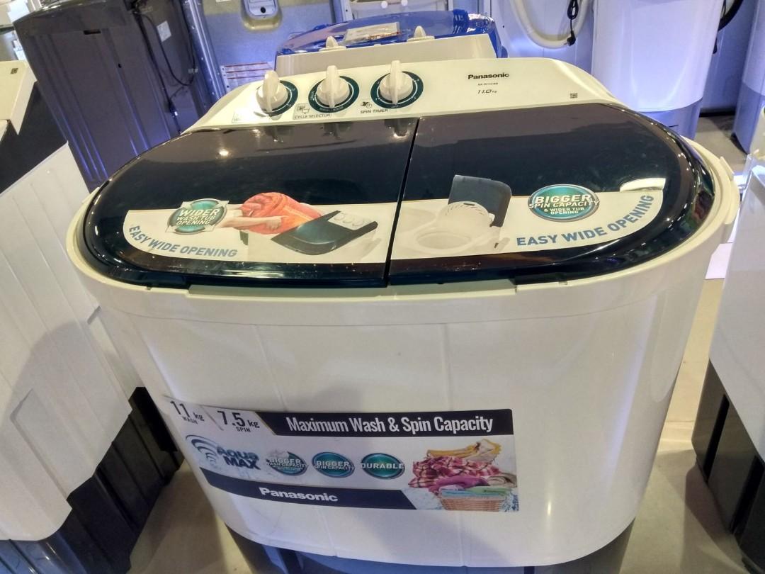 PANASONIC WASHING single tub/twin tub/dryer, TV & Home Appliances ...