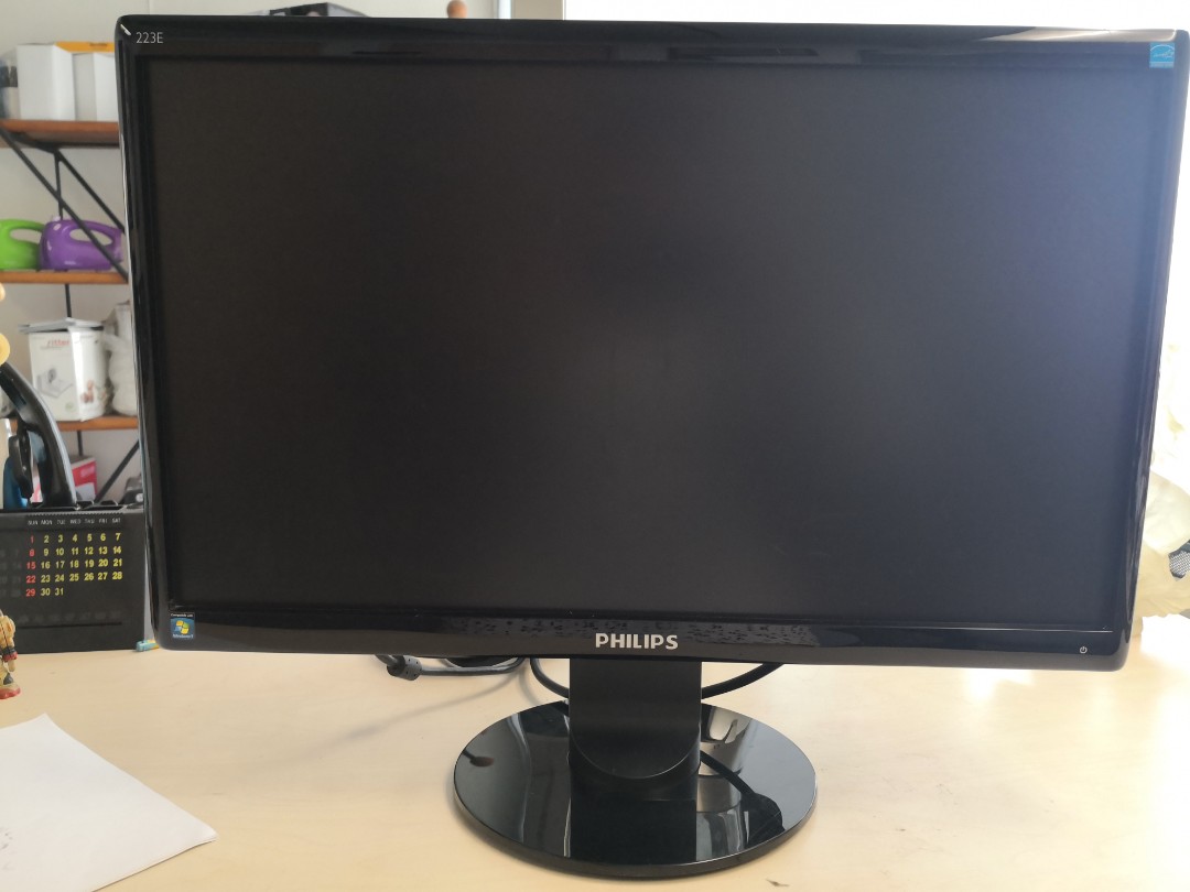 Philips monitor model 223 E, 電腦＆科技, 電腦周邊及配件, 電子屏幕 - Carousell