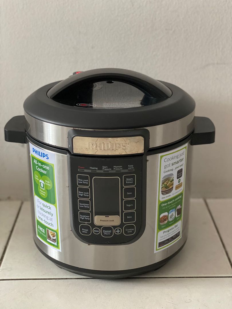 Philips pressure cooker 6L, Furniture & Home Living, Kitchenware ...