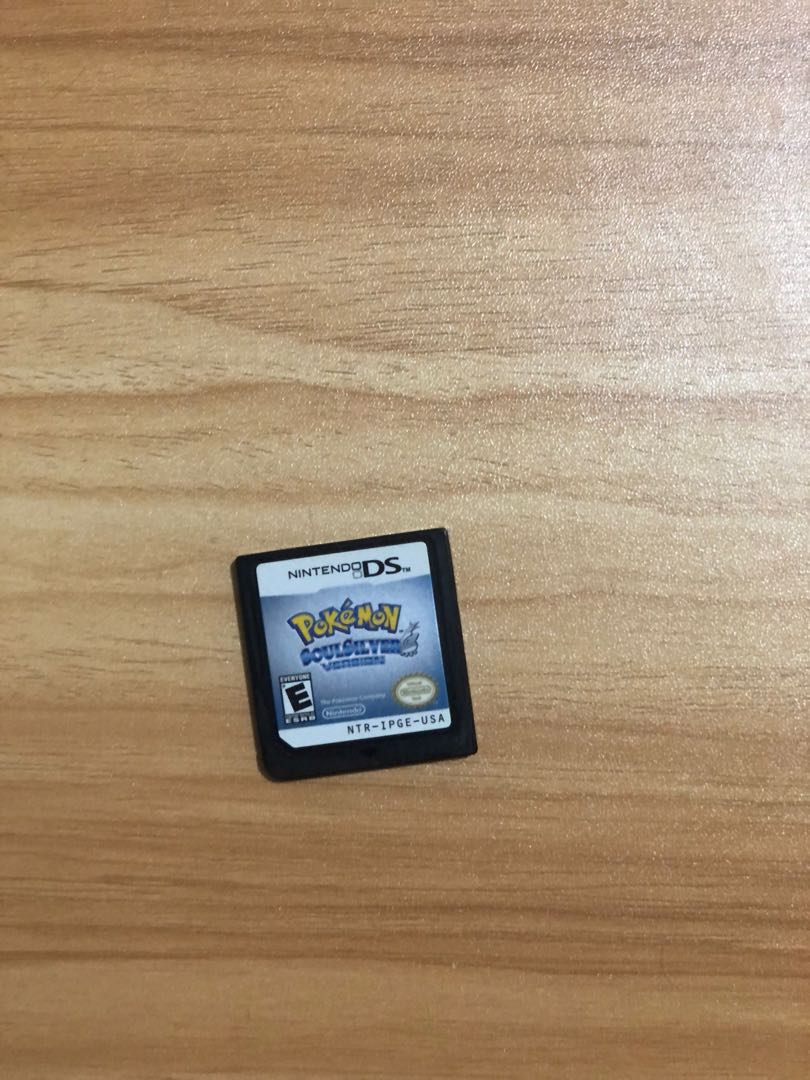 Pokemon Soul Silver game cart (limited edition), Video Gaming, Video ...
