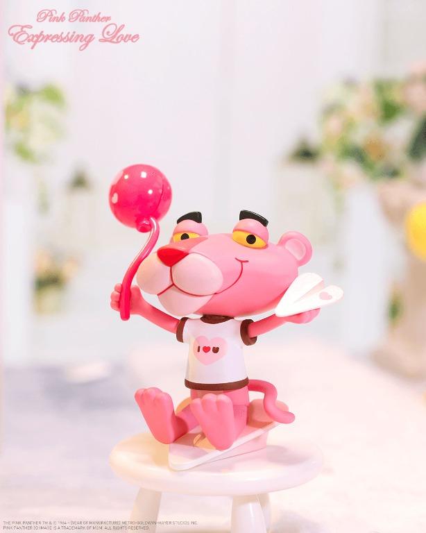 POP MART PINK PANTHER EXPRESSING LOVE SERIES Case Of 12 Blind Boxes ...