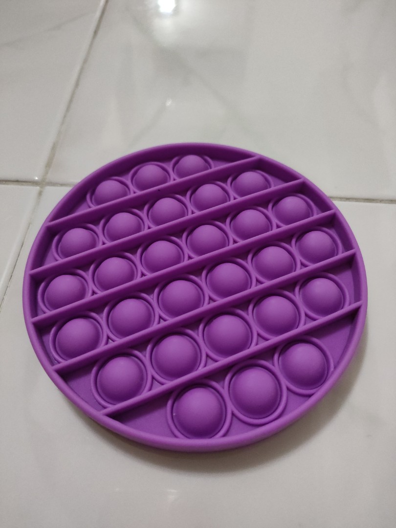 Purple pop-it, Hobbies & Toys, Toys & Games on Carousell