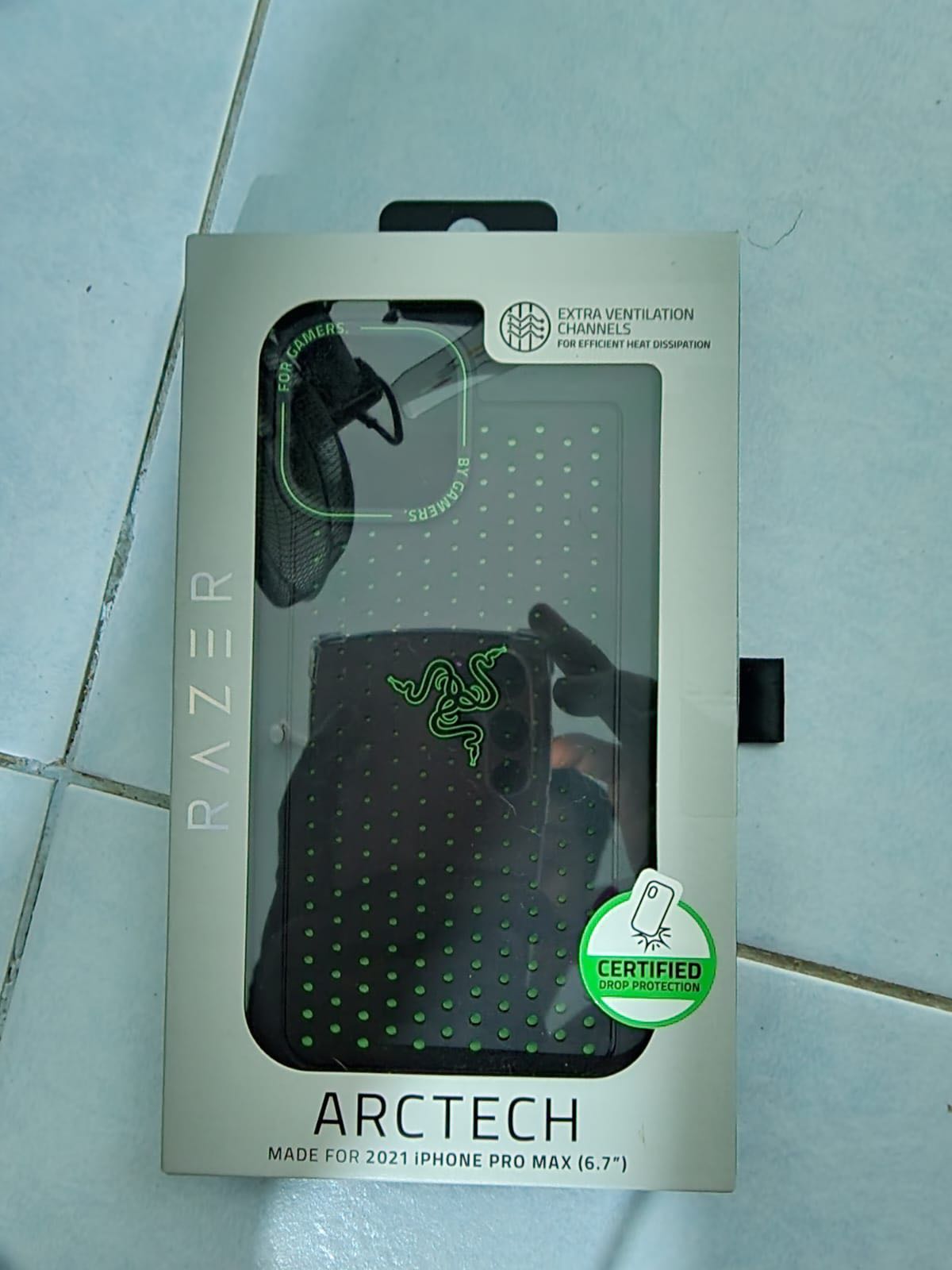 Razer Arctech case for IPhone 13 pro max, Mobile Phones & Gadgets ...