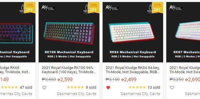 RK Mechanical Keyboard (RK68, RK84, RK100, RK87 TKL), Computers & Tech ...