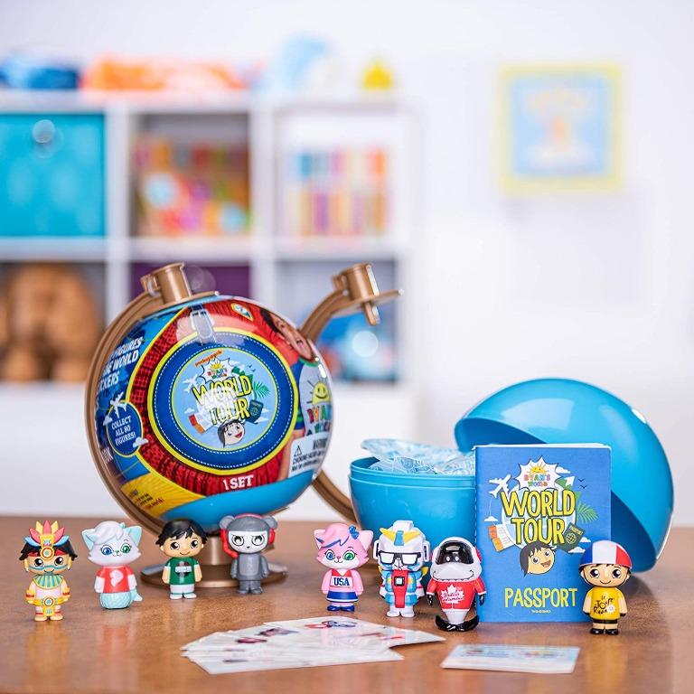 RYAN'S WORLD Tour Globe Playset, Hobbies & Toys, Toys & Games on Carousell