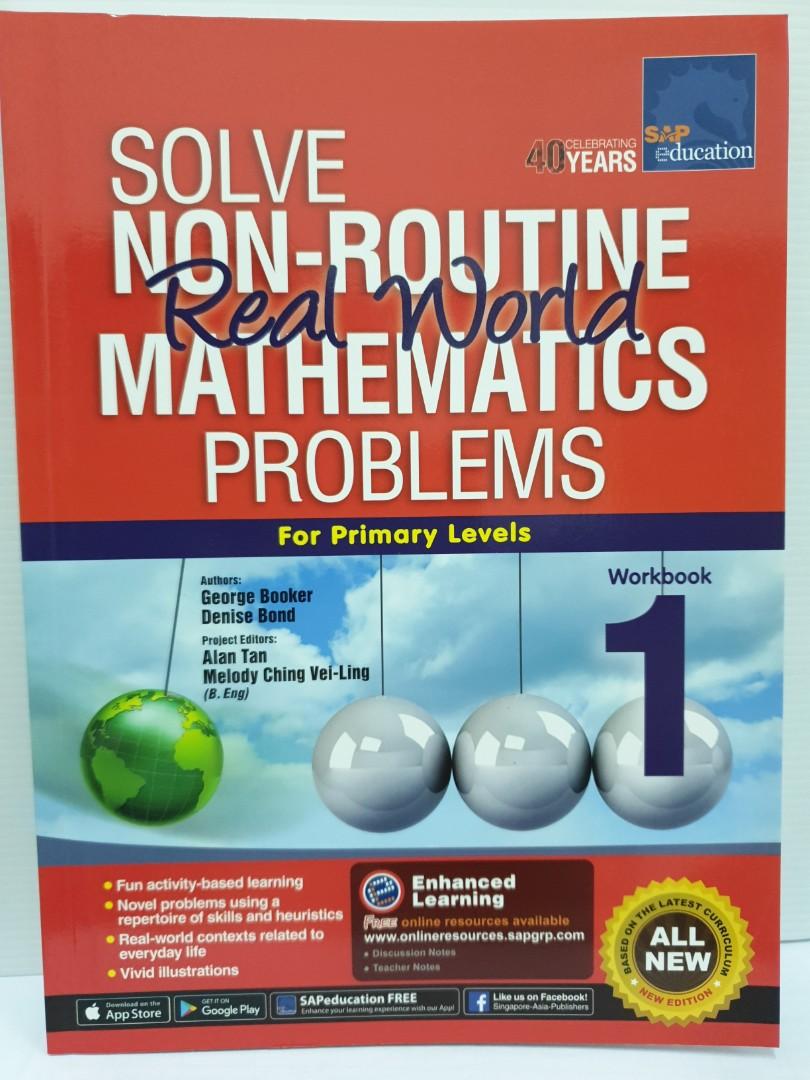 Solve Non-Routine Real World Mathematics Problem Primary 1 Assessment Book, Hobbies & Toys ...