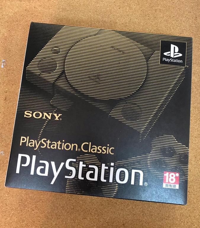 Sony PlayStation Classic PS 復刻經典迷你版 (內置20款遊戲), 電子遊戲, 電子遊戲機, PlayStation ...